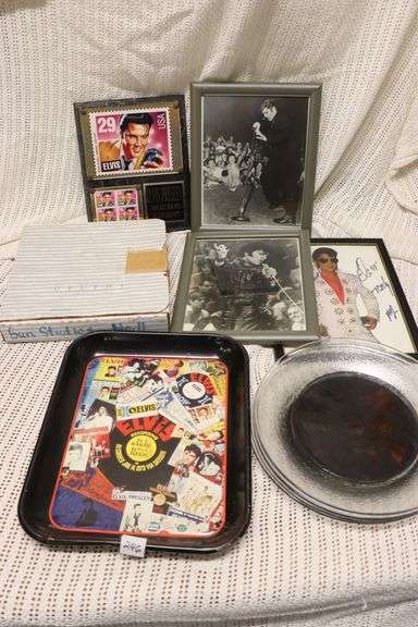 ELVIS WALL ART, PLATES - Ziemer Hilbrands Auctions