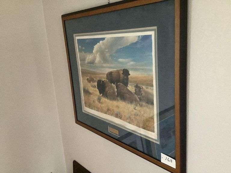 FRAMED ART WORK THE MATRIARCH - Ziemer Hilbrands Auctions