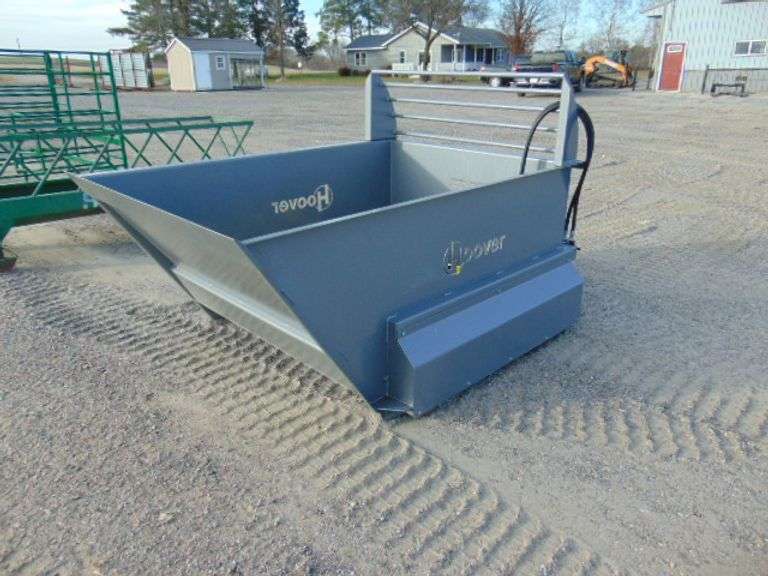 HOOVER BALE CHOPPER SPREADER LIKE NEW HOOVER AG QUICK ATTATCH BALE ...