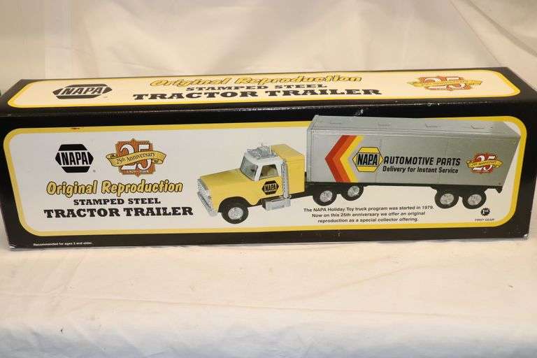 NAPA STEEL TRACTOR TRAILER - Ziemer Hilbrands Auctions