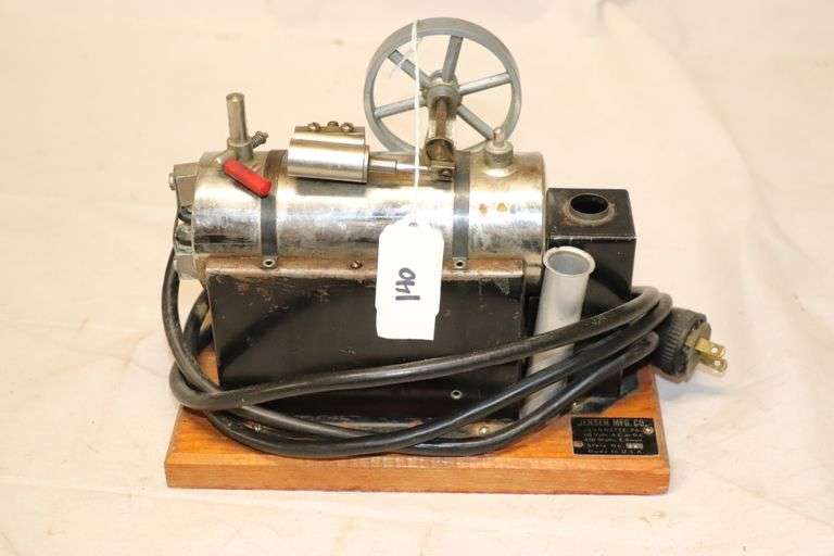 JENSEN STEAM ENGINE W BOILER (WORKS WITH WATER) - Ziemer Hilbrands Auctions