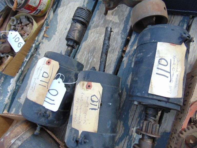 3 MODEL A STARTERS - Ziemer Hilbrands Auctions