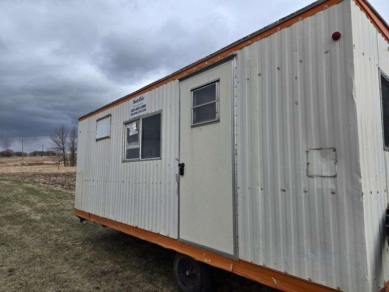 8 X 20 JOB SHACK, BUMPER PULL TYPE, NEW LONDON MN, KYLE 320-894-6995 ...