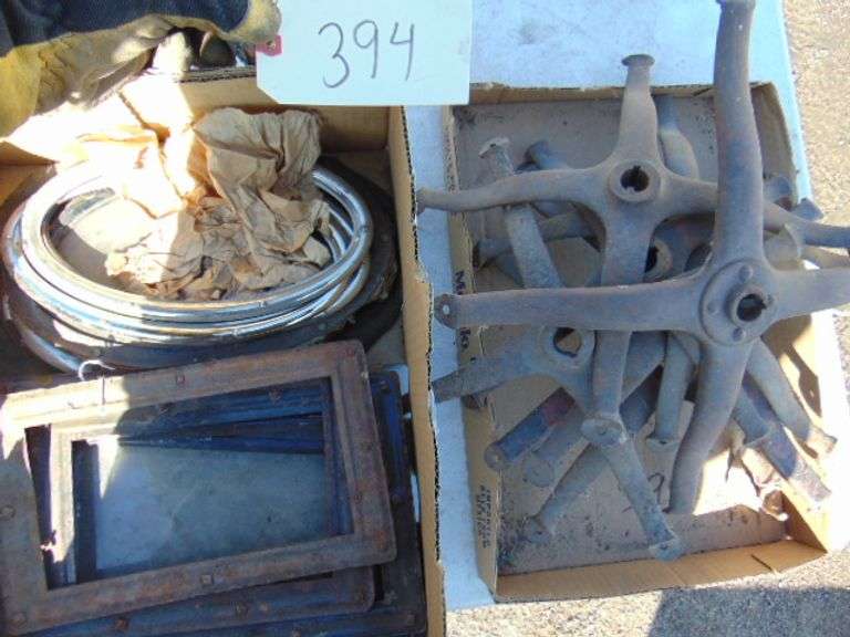 MODEL T WINDOW FRAMES AND STEERING SPIDER - Ziemer Hilbrands Auctions