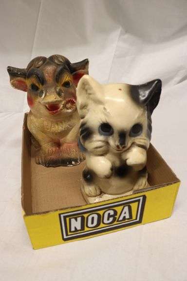 CHALK BANKS CAT & PIG - Ziemer Hilbrands Auctions