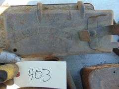 IHC TOOLS, BOXES 1 MN LID, 2 CAST IRON BOXES - Ziemer Hilbrands Auctions