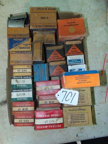 STANDARD FORD CONNECTING ROD AND MAIN BEARING - Ziemer Hilbrands Auctions