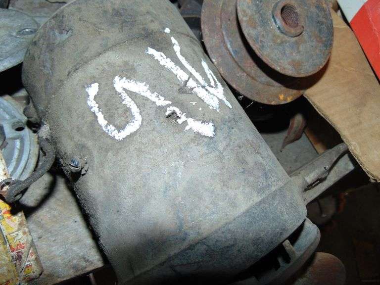 MODEL A AND T, FORD FLATHEAD STARTERS, GENERATORS, CONTENTS OF SHELF ...