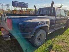 1993 GMC 3500 1 TON DUALLY, 6.5 DETROIT DIESEL, 5SP TRANS, 4X4, 5TH ...