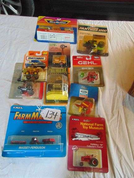 MATCH BOX, MICRO MACHINES, FARM MACHINES - Ziemer Hilbrands Auctions