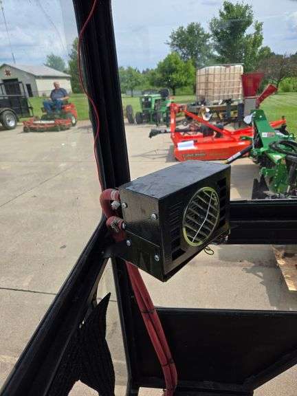 CUSTOM MADE CAB TO FIT 1025R UTILITY TRACTOR, LIGHTS, HEATER ...