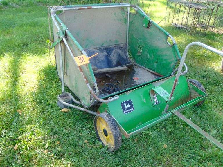 JD LAWN SWEEPER, PULL TYPE - Ziemer Hilbrands Auctions