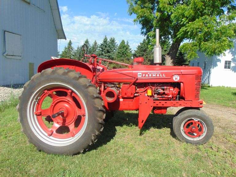 FARMALL SUPER H, NF, PTO, GOOD TIRES, SER # 21778 (BELLY MOWER BRACKETS ...