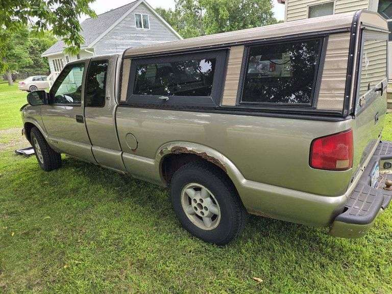 2000 CHEVY LS S-10 PICKUP, EXTENDED CAB 4.3L ENGINE, AUTOMATIC, 4X4 ...