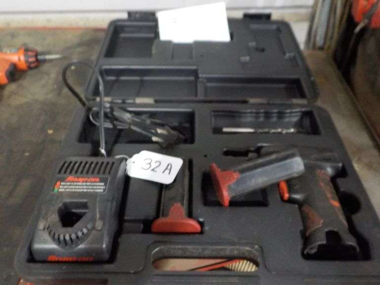 SNAP-ON CORDLESS SCREWDRIVER-CHARGER-BATTERIES-CASE - Ziemer Hilbrands ...