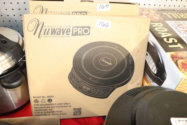 NUWARE INDUCTION COOKTOP - Ziemer Hilbrands Auctions