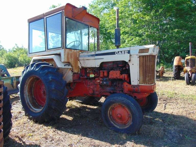 CASE COMFORT KING 830 W/F DIESEL PTO BAREBACK SERIAL # 2101969 WORKING ...