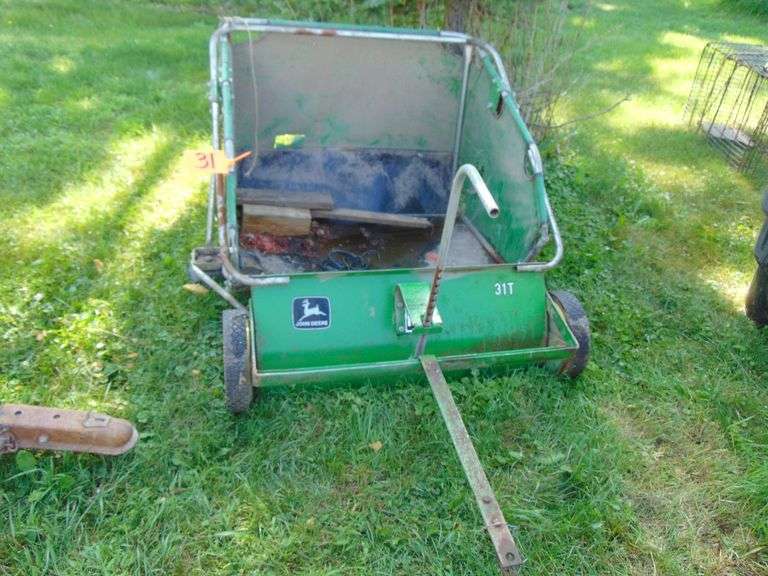 JD LAWN SWEEPER, PULL TYPE - Ziemer Hilbrands Auctions