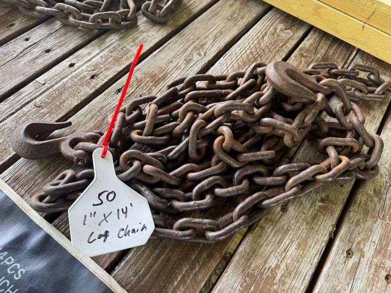 LOG CHAIN 14" X 1" - Ziemer Hilbrands Auctions