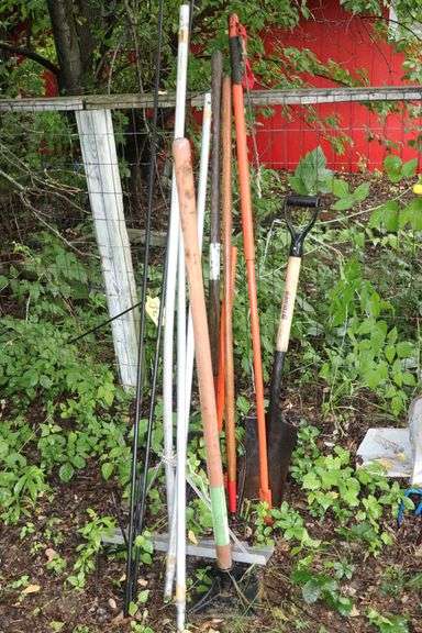 SHOVELS, YARD HAND TOOLS - Ziemer Hilbrands Auctions