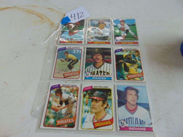 BASEBALL CARDS 70'S - Ziemer Hilbrands Auctions