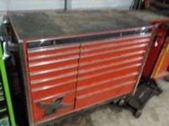RED SNAP-ON TOOL BOX ON WHEELS, 70TH ANNIVERSARY EDITION, 53X28X46 ...