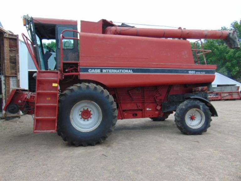 CASE IH 1660 AXIAL FLOW COMBINE HOPPER EXTENSION, 5263 HRS, HYDRO, 24.5 ...