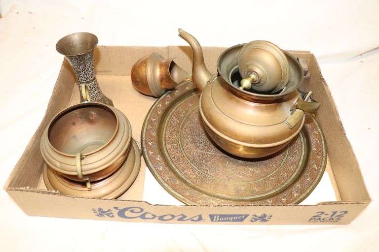 BRASS/COPPER ITEMS - Ziemer Hilbrands Auctions