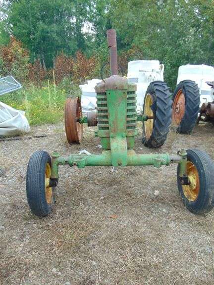 JD BW W/F ENGINE STUCK SERIAL # 178913 - Ziemer Hilbrands Auctions
